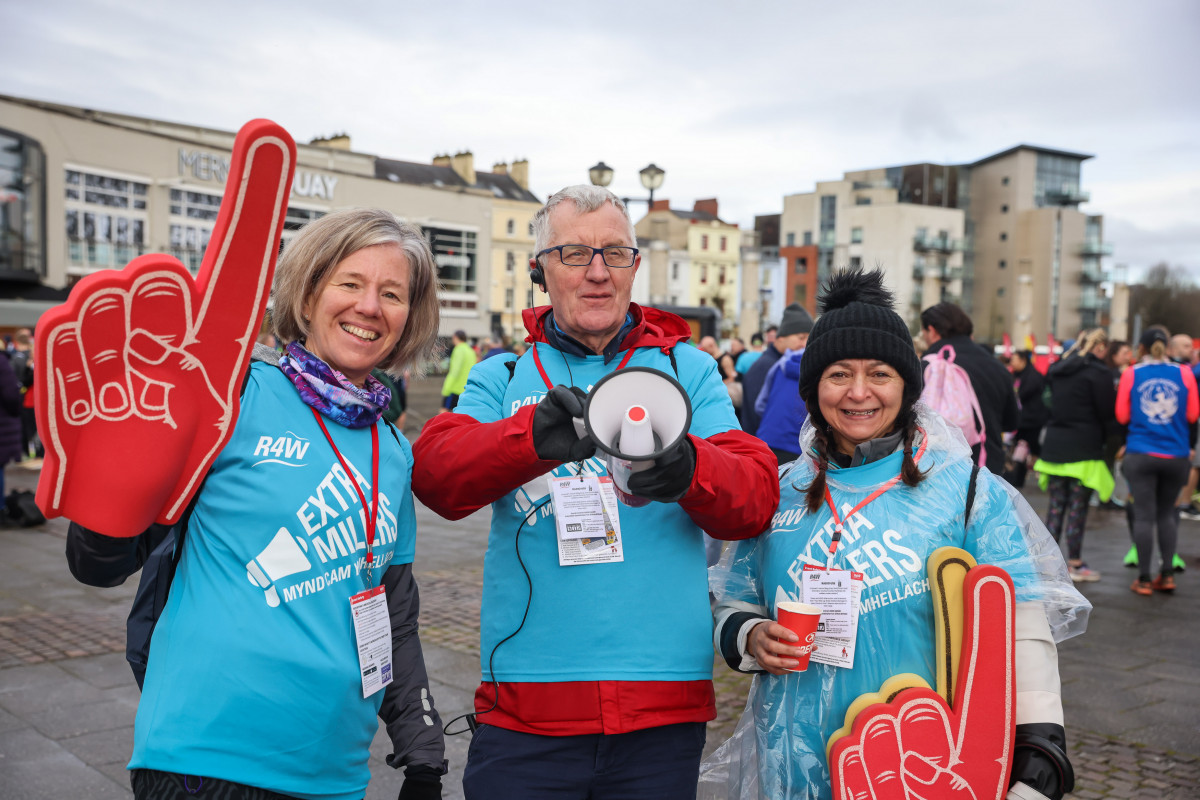 The Extra Milers look forward to supporting over 5,000 runners at ...